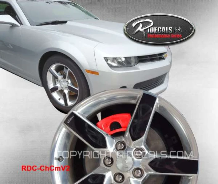 Chevrolet Camaro 19" rim decals ChCmV2 | Ridecals