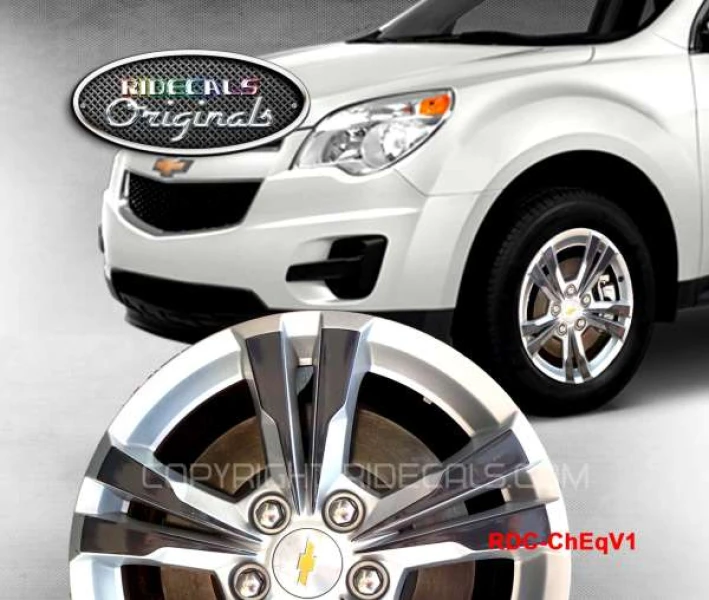 Chevrolet Equinox 17" rim decals ChEqV1 | Ridecals