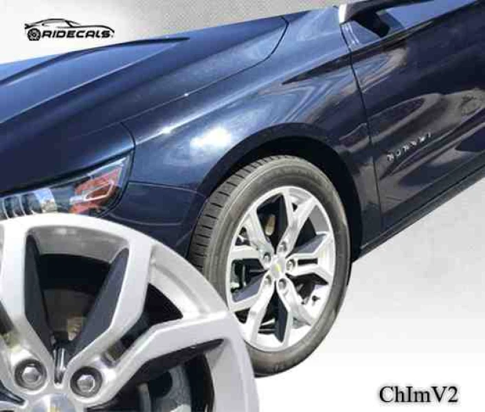 Chevrolet Impala 18" rim decals ChImV2 | Ridecals