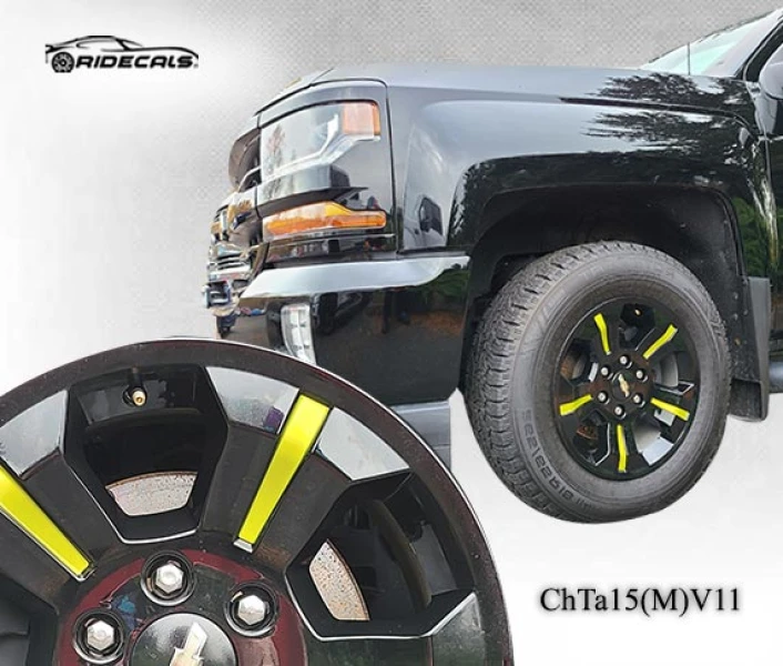 Chevrolet Tahoe 18" rim decals ChTa15(M)V11 | Ridecals