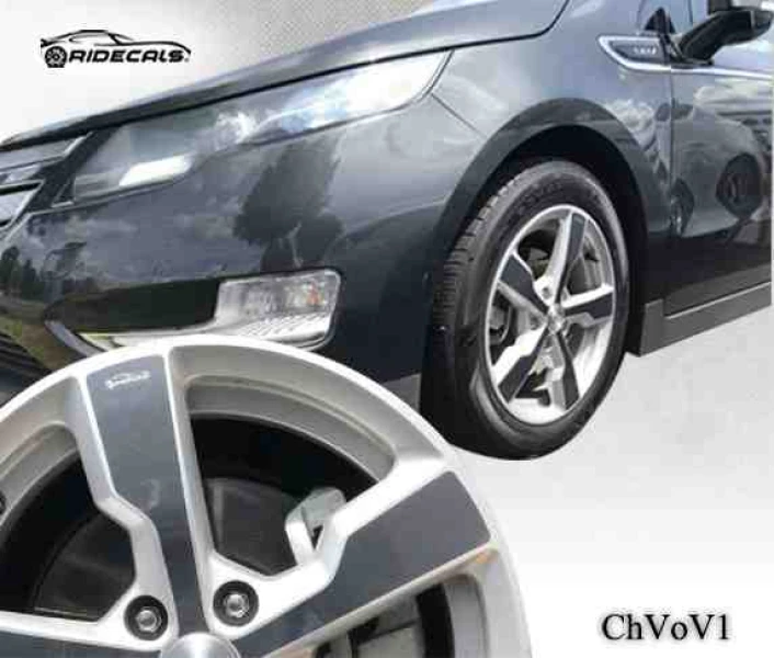 Chevrolet Volt 17" rim decals ChVoV1 | Ridecals