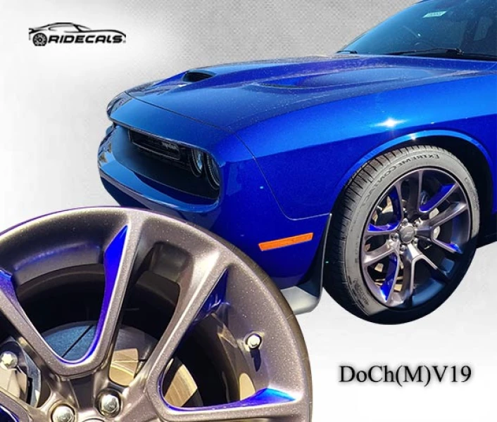 Dodge Charger 20" rim decals DoCh(M)V19 | Ridecals