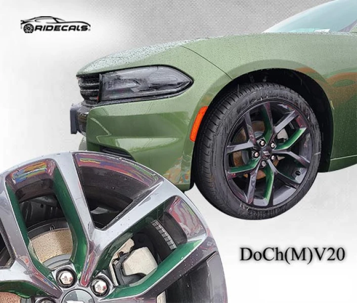 Dodge Charger 20" rim decals DoCh(M)V20 | Ridecals