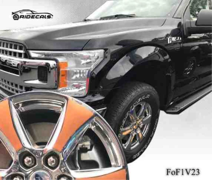Ford F-150 18" rim decals FoF1V23 | Ridecals