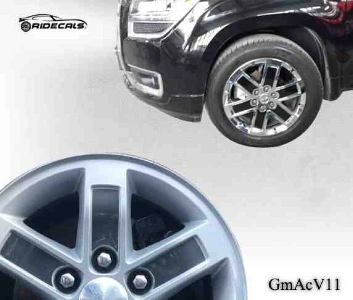 GMC Acadia 20" rim decals GmAcV11 | Ridecals