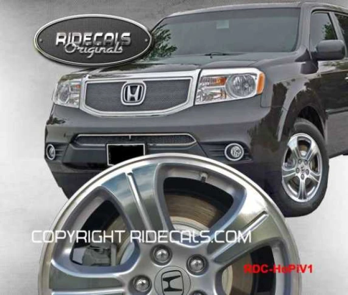 Honda Pilot 18" rim decals HoPiV1 | Ridecals