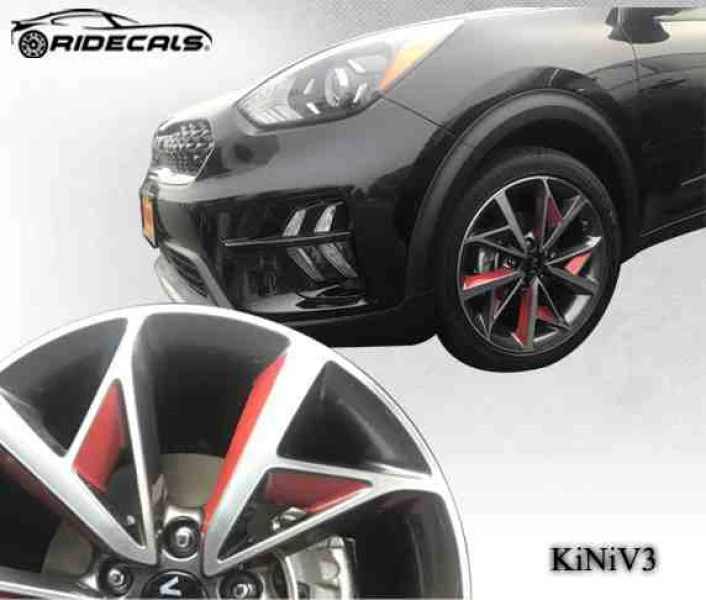 KIA Niro 16" rim decals KiNiV3 | Ridecals