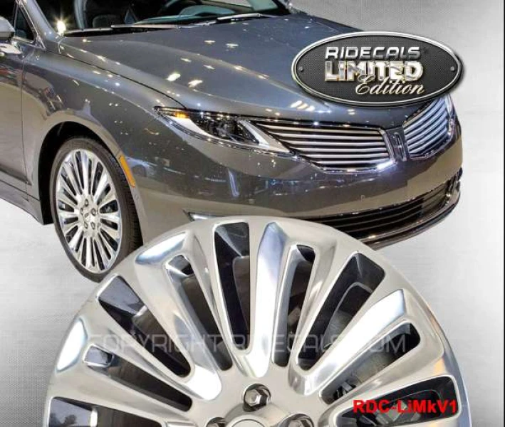 Lincoln MKZ 18" rim decals LiMkV1 | Ridecals