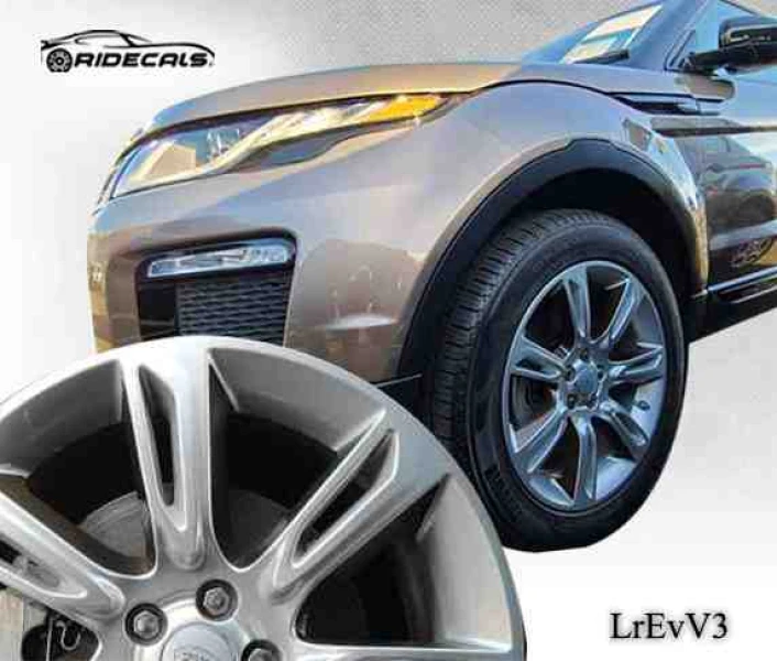 Land Rover Range Rover 19" rim decals LrEvV3 | Ridecals