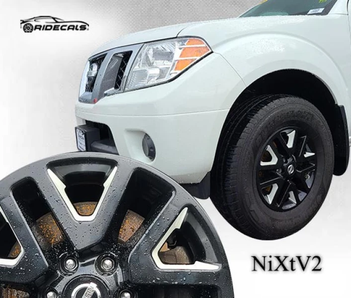 Nissan Xterra 16" rim decals NiXtV2 | Ridecals