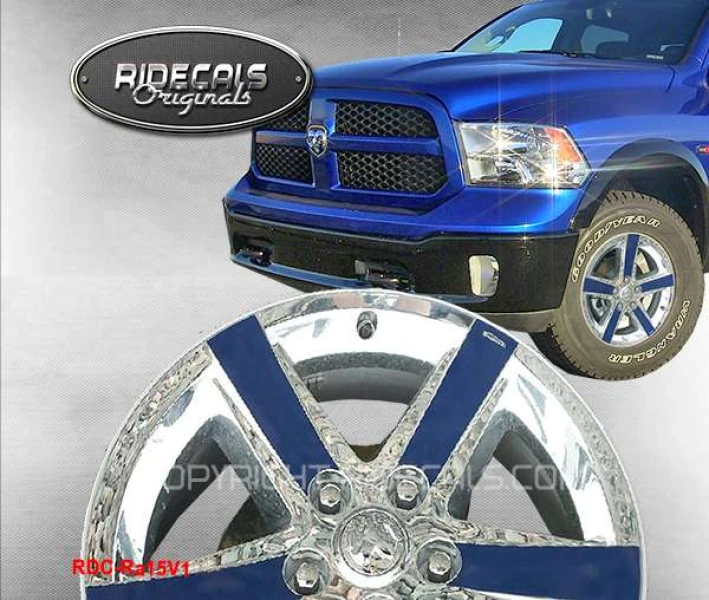 Ram 1500 20" rim decals Ra15V1 | Ridecals