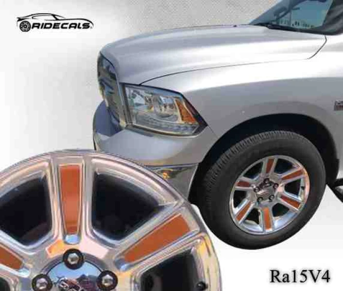 Ram 1500 20" rim decals Ra15V4 | Ridecals