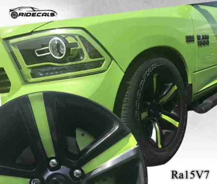 Ram 1500 20" rim decals Ra15V7 | Ridecals