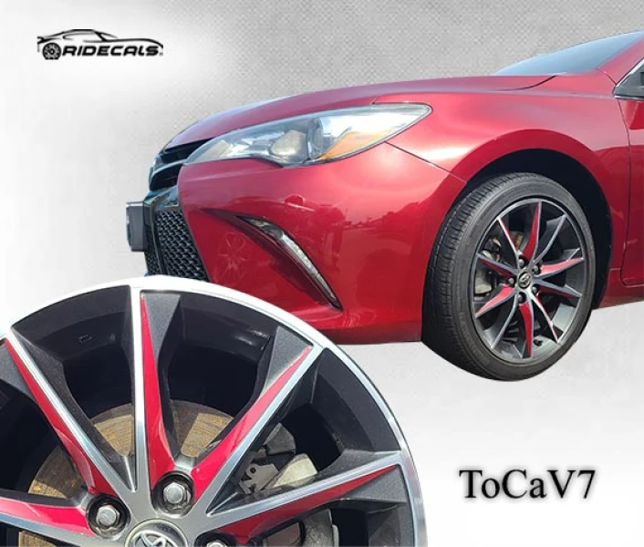 Toyota Camry 18" rim decals ToCaV7 | Ridecals