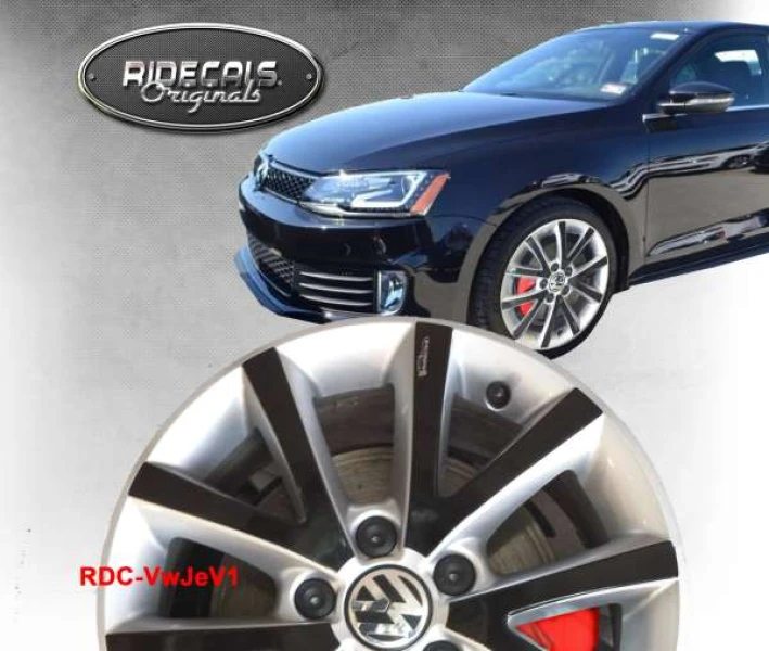 Volkswagen Jetta 16" rim decals VwJeV1 | Ridecals