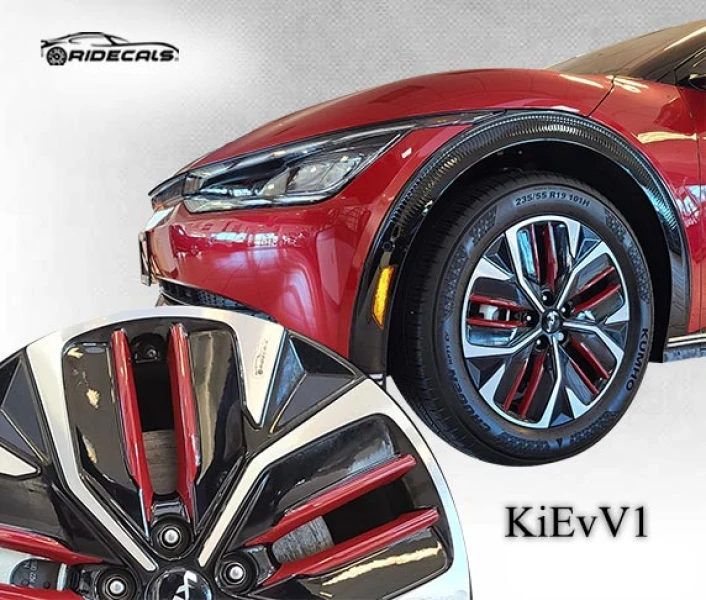 KIA EV6 19" rim decals KiEvV1 | Ridecals
