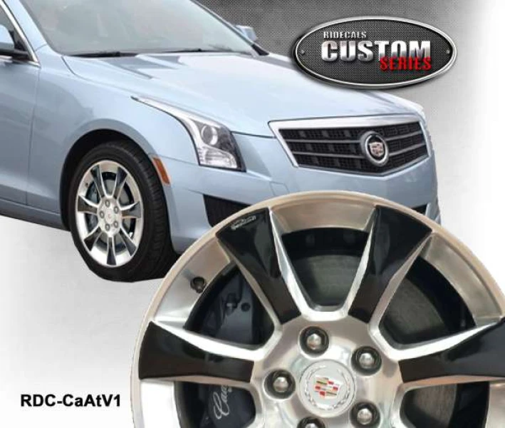 Cadillac ATS 17" rim decals CaAtV1 | Ridecals